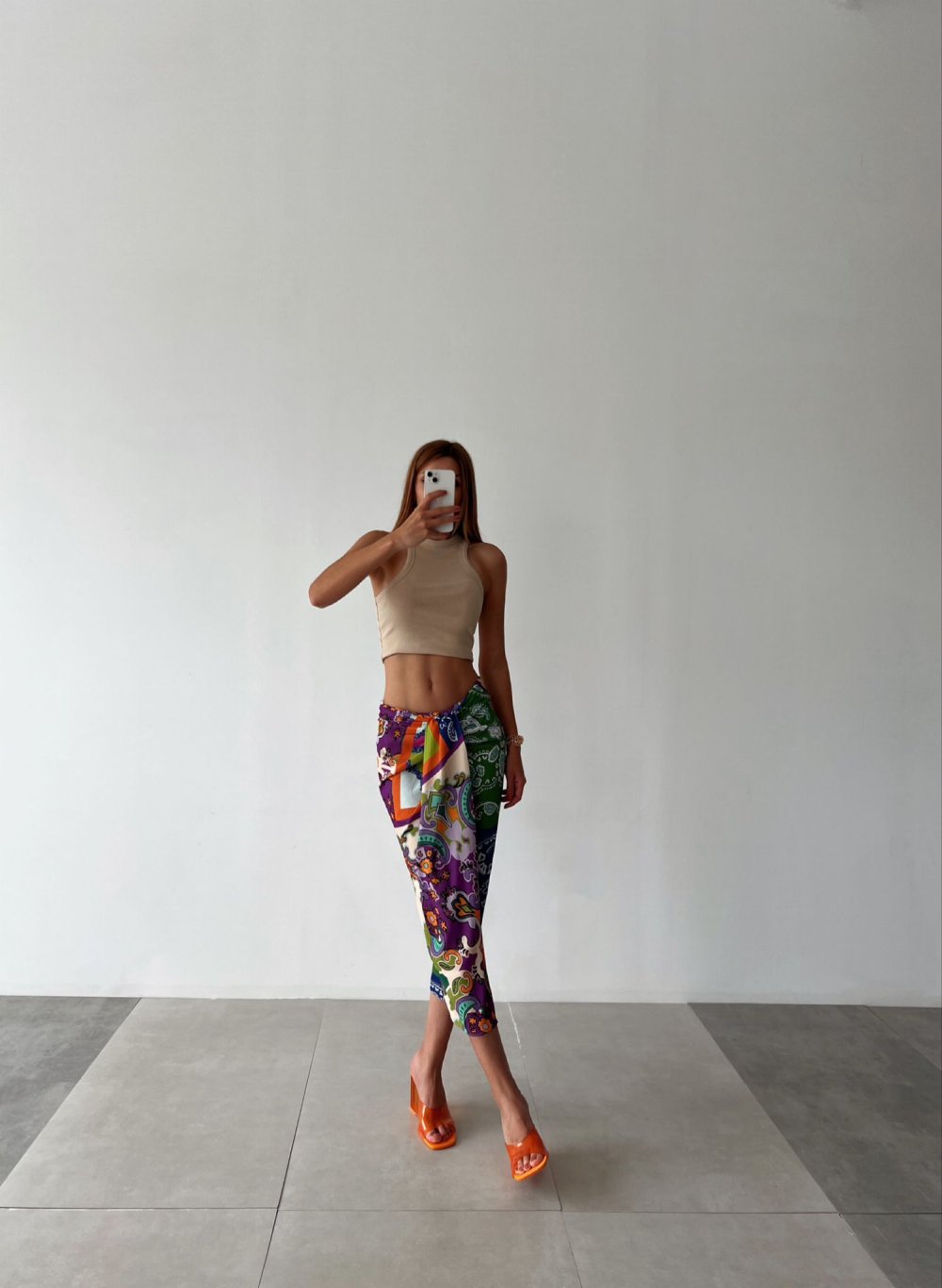 Siry Etnik Desen Şal Etek Lila Modelleri En Uygun Fiyatlarla